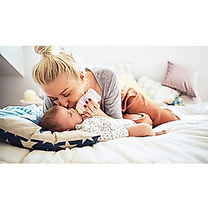 Bottle Labels, Food Pantry Label, Write-On, Self-Laminating, Waterproof Kids Name Labels for Baby Bottles for Daycare School, Dishwasher, Freezer, Kitchen Safe (Simply Colors - Rainbow Inspired))