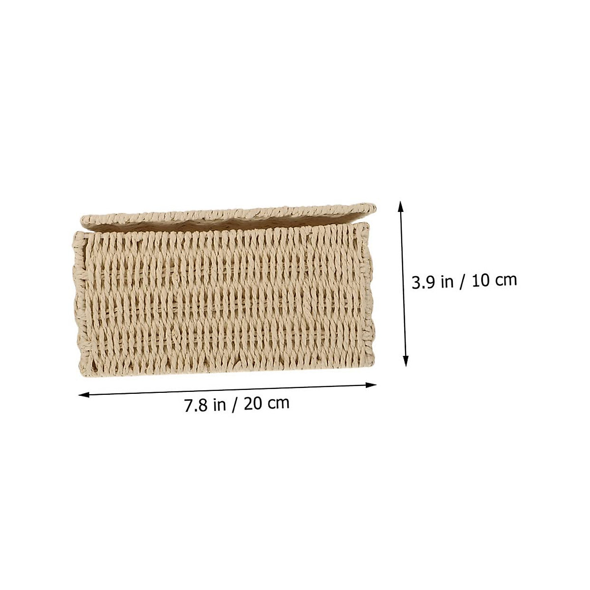 CHILDWEET 150cm Beige Wicker Storage Basket with Lid, Multipurpose Basket for Home, Kids, Office, Decor, Organization