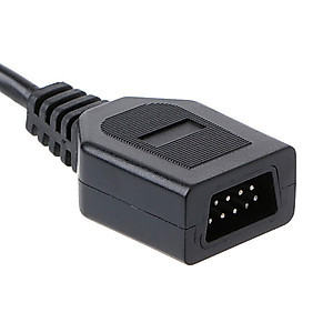 Junlinto 9-Pin Extension Cable Cord 1.8m for Sega Genesis 2 Controller Game Handle Grip