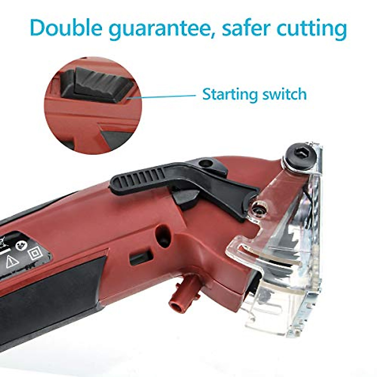 Mini Circular Saw Set, King Showden 400W High Powered Professional Compact Circular Saw Machine with 3 Blades and Tool Box Multifunction Circular Saw for Cut Drywall, Tile, Metal, Wood