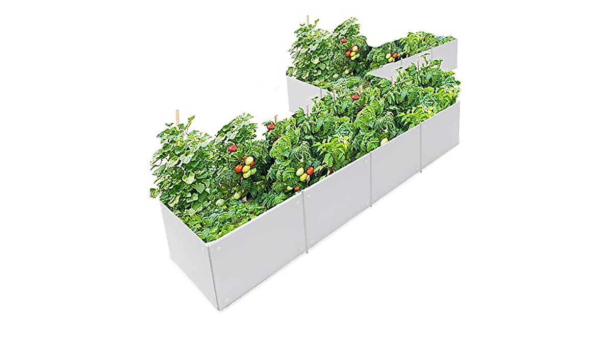 MAXPACE Modular Raised Garden Bed Kit - DIY Vegetable Planter