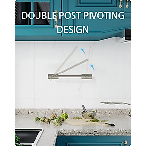 WZKALY Paper Towel Holder Under Cabinet, Adhesive Paper Towel Holder Self-Adhesive or Wall Mounted SUS304 Stainless Steel for Kitchen Bathroom Farmhouse Barbecue Laundry (Sliver)