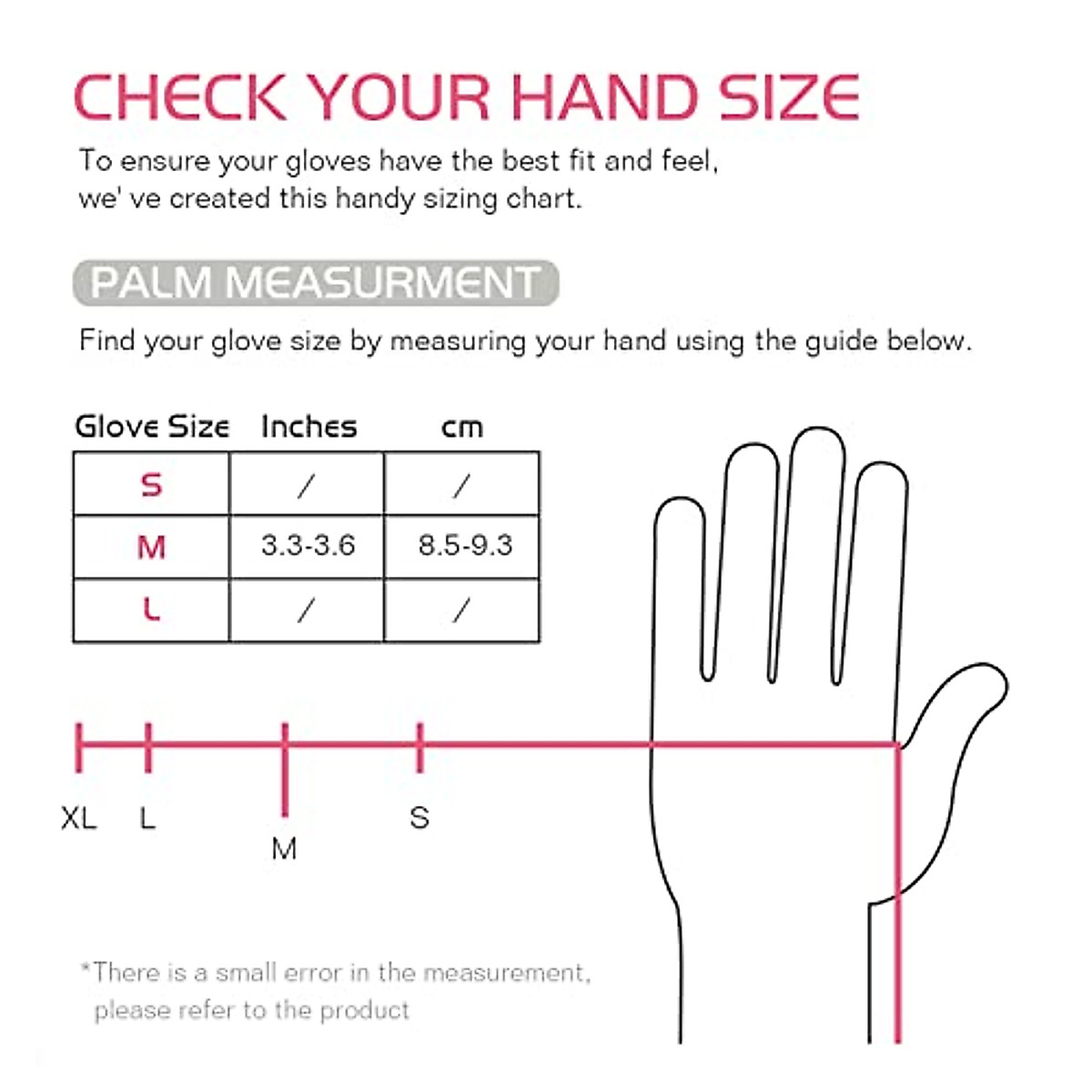 ranrose Disposable Nitrile Gloves Pink Medium,100PCS Pink Non Latex Gloves Medium Cleaning Disposable Latex Free Medium Gloves for Nail Tech Gloves (Pink-M)