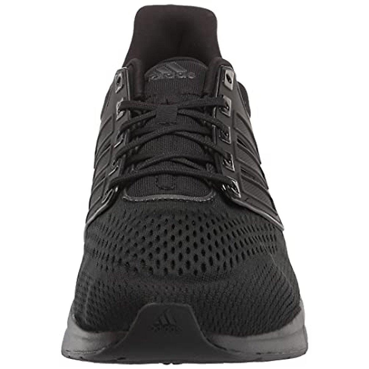 adidas Men's EQ21 Trail Running Shoe, Black/Black/Black, 12