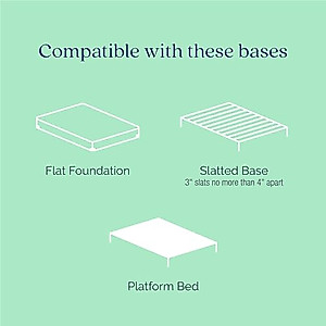 Signature Sleep Bliss 10 Inch Charcoal Cool Gel Memory Foam Mattress-in-a-Box, Medium, Certipur-US and Oeko-TEX, Full