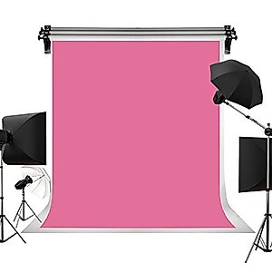 Kate 6ft×9ft Solid Pink Backdrop Portrait Background for Photography Studio