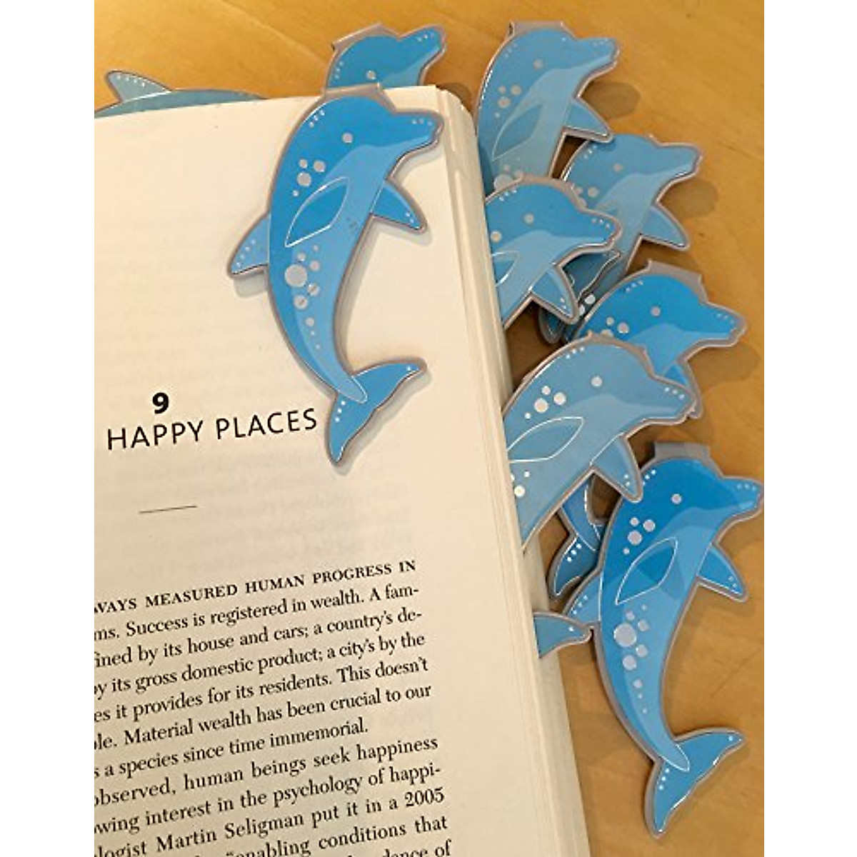 Seahorse Bulk Bookmarks Clip Over The Page (Set 10) Bulk Bookmarkers for Kids Girl’s boy’s Teens. Perfect for Gifts, Student Incentives, Reading Incentives, Awards!