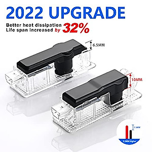 Compatible with BMW Car Door Lights Logo Projector, Welcome Lights for 1/3/4/5/6/7/x1/x2/x3/x4/x5/x6/x7/M/328i/28i/530i/528i/e92 Car Accessories