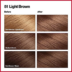 Revlon Colorsilk #51 Light Brown (Pack of 2)