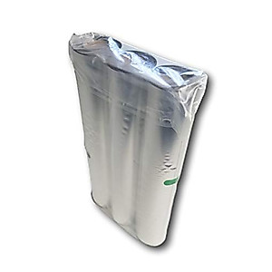 Mylar Vacuum Seal 8"x16' or 11"x16' Rolls | SteelPak Textured/Embossed Vacuum/Heat Seal Rolls to Create Custom-Sized Vacuum Sealer Bags (3, 11"x16')
