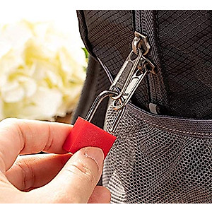 Padlock (8 Pack) Small Padlock with Key for Luggage Lock, Backpack, Gym Locker Lock, Suitcase Lock, Classroom Matching Game and More