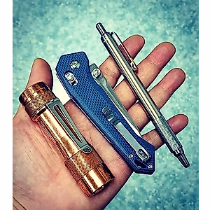 Firebird Ganzo FB7651-GY Pocket Folding Knife 440C Stainless Steel Blade G10 Anti-Slip Handle with Clip Hunting Fishing Camping Folder Outdoor EDC Knife (Grey)