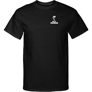 Ford Shelby Cobra Pocket Print Tall Shirt, Black 4XLT