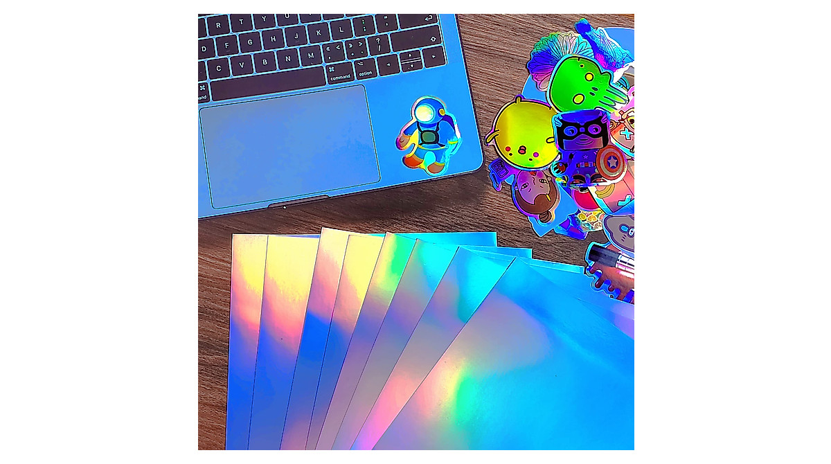 Printable Holographic Sticker Paper - 20 Sheets