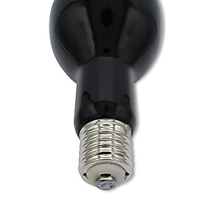 Replacement for American DJ LL-400BLB, Eliminator ELBLK400, BLK400, CHAUVET Black Shadow 400 H400BL Blacklight Light Bulb by Technical Precision - Bright 400w Bulb UV Black Lightbulb - 1 Pack