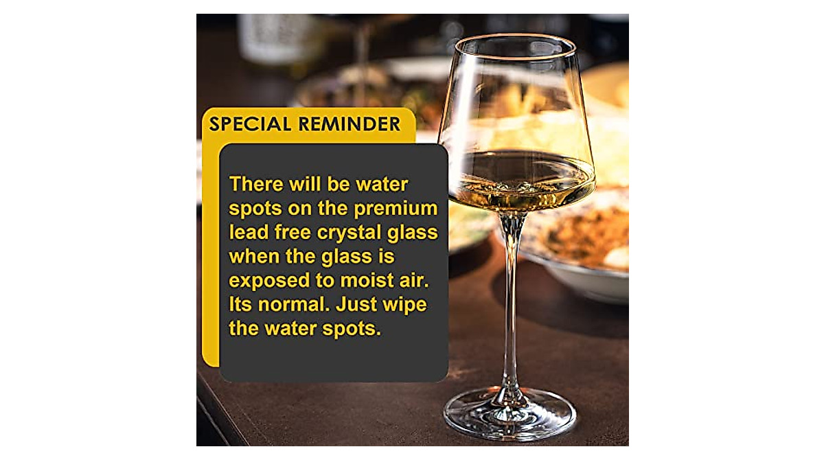Coccot Premium Wine Glasses Set of 6 - Perfect for Any Occasion