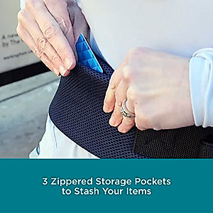 Contours Baby Carrier Newborn to Toddler | Journey GO 5 Position Convertible Easy-to-Use Baby Carrier with Pockets for Men and Women, Face in, Face Out, Front, Back & Hip (8-45 lbs) - Cosmos Navy