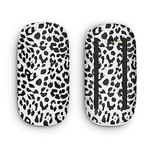 Design Skinz Vector Leopard Animal Print Vinyl Decal Compatible with The Apple Magic Mouse 2 (Wireless, Rechargable) with Multi-Touch Surface