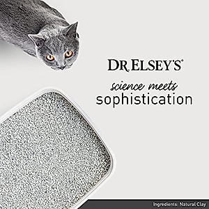Dr. Elsey's Precious Cat Unscented Ultra+ Cat Litter, 40 lbs.