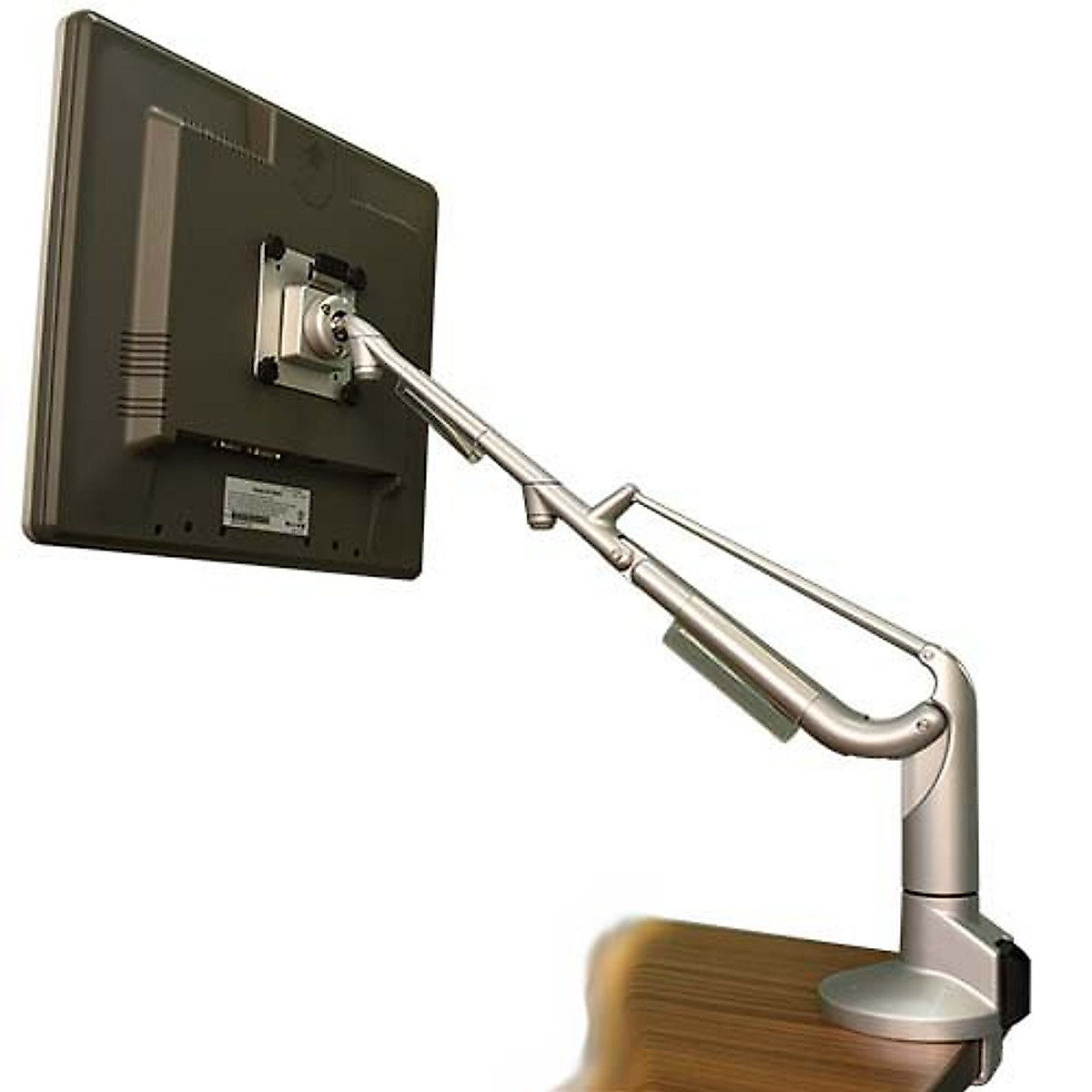 Lumen MA-GS104SV Monitor Arm (360° Rotation, Gas Pressure), Can be Mounted Up to 16.5 lbs (7.5 kg)