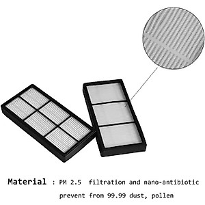 MZY LLC 13 Pack Replacement Parts for iRobot Roomba 800 900 Series 805 860 870 871 880 890 960 980 985 Vacuum Accessories, Replenishement Kit with 1 Debris Extractor 3 Filters 3 Side Brushes & Screws