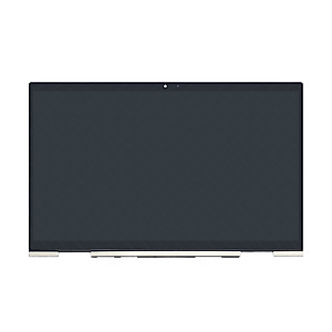 LCDOLED Replacement for HP Envy x360 13t-bd 13t-bd0xx 13t-bd1xx 13t-bd000 13t-bd100 13.3 inches FHD 1080P IPS LCD Display Touch Screen Digitizer Assembly Bezel with Board 30Pin (Pale Gold)