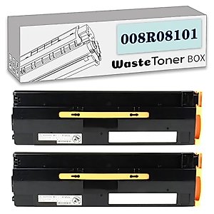 PUCIO Compatible Replacement 008R08101 Waste Toner Box, Suitable for Xerox B8145 B8155 C8130 C8135 C8145 C8155 Printers 2*Pack