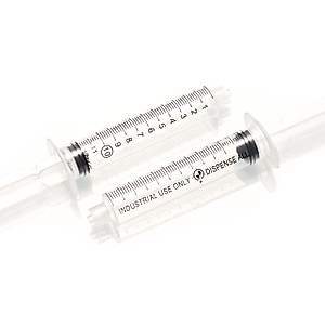 Dispense All - Mini Industrial Syringe Pack - 10ml Luer Lock Syringes, 14 and 18 Gauge Blunt Needles, Covers and Syringe Caps | Precision Crafting, Gluing, Refilling Pens and Empty Cartridges, Repairs