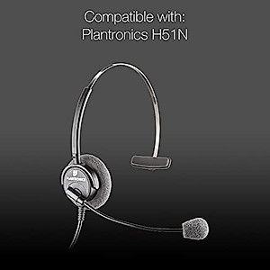 Universal Headsets Foam Microphone Windscreens - 10 pk, Mic Covers for BlueParrot B250, B350, B450, B550, C400 Plantronics, Logitech, Jabra, Lapel, Lavaliers, Telex, Movo, VXI Lux Passport by GTW