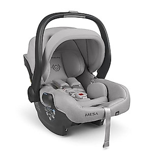 MESA V2 Infant Car Seat and Base - Stella (Grey mélange) + MESA Family Travel Bag
