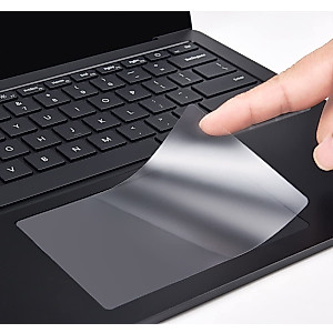 [2PCS] Trackpad Protector for Microsoft Surface Laptop 5 4 3 13.5 Inch Touch Pad Cover Anti-Scratch Anti-Water for 2019-2022 Microsoft Surface Laptop 5 4 3 13.5 Trackpad Skin Accessories, Clear