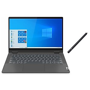 Lenovo IdeaPad Flex 5 14"" FHD IPS Touchscreen Laptop | AMD Ryzen 7 5700U(Beat i7-11800H) | 8GB RAM | 1024GB SSD | Backlit | Fingerprint | Windows 11 Home | Bundle with Stylus Pen, Grey