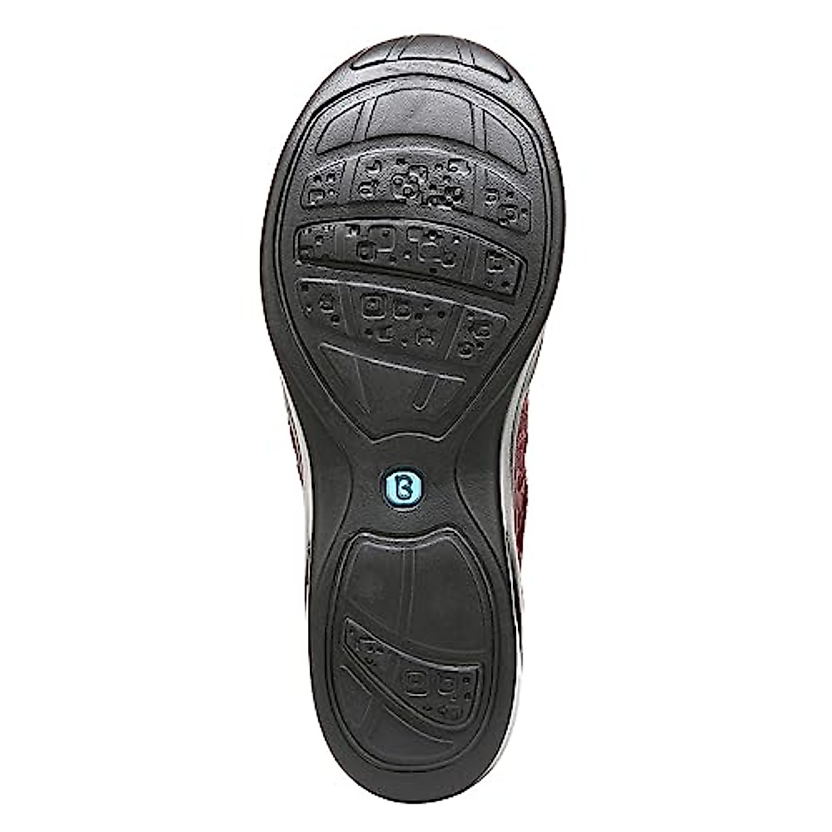 BZees Womens Florence Loafer Wine Red 9.5 M