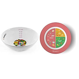 BariatricPal Bariatric Portion Control Plate & Bowl Set