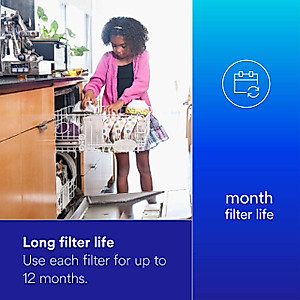 Filtrete Large Capacity Whole House Quick-Change Replacement Water Filter Cartridge 4WH-QCTO-F01, 1 Pack, for use with 4WH-QCTO-S01 System