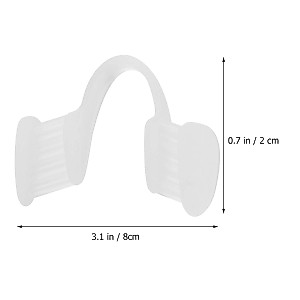 EXCEART 2PCS Professional Dental Guard Silicone Mouth Guard for Teeth Grinding Anti Grinding Dental Night Guard for Night Sleep