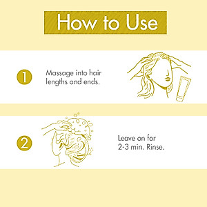 Klorane – Brightening Conditioner with Chamomile – Enhances Highlights & Brightens Blonde Hair – Hydrogen Peroxide, Ammonia, Silicone, Paraben & Sulfate Free – 6.7 fl. oz.