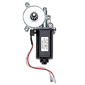 RV Awning Motor 12-Volt DC and 75-RPM Compatible with Solera Power Awnings 266149 Power Awning Replacement Universal Motor Including Flat, pitched and Short Assemblies