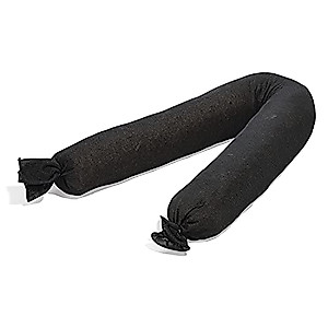 New Pig Sediment Filter Sock - for Erosion Control and Storm Drain Protection - Dia. 5" x 5' L - Black - PMB30032