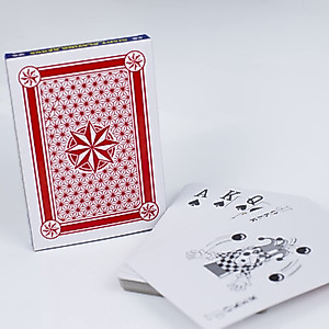 Jumbo Giant Playing Card Deck - 5x7 Inch Large Poker for Seniors Super Big Game Card Set Oversized Bridge Playing Cards Huge Magic Poker for Family Party Fun Suitable for All Ages