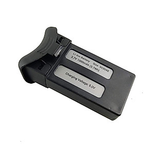 GzxLaY High-Performance Battery Backup Original 3.7V 1000mAh lipo Battery for SJRC S20W T25 Four-axis Drone Spare Parts Remote Control Aircraft Rechargeable Battery-2Pcs