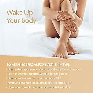 M3 Naturals Superfood Body Scrub 12 oz with Coffee Body Scrub 12 oz