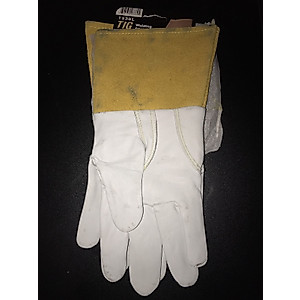 Tillman 1338 Top Grain Goatskin TIG Glove with Glide Patch Large White