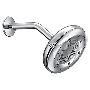 Moen N400R0CH Quattro Rainshower Showerhead with Four Unique Shower Experiences, Chrome
