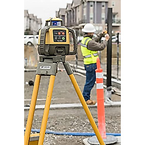 Topcon RL-H5A Self Leveling Horizontal Rotary Laser with Bonus EDEN Field Book, IP66 Rating Drop, Dust, Water Resistant, 800m Construction Laser, Includes LS-80L Receiver, Detector Holder, Soft Case