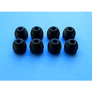 8pcs Medium (M) Comfort Stay (B) Replacement Set Earbuds Eartips Compatible with Jaybird X4, X3, Freedom F5 and Jaybird Run Wireless in Ear Earphones Headphones