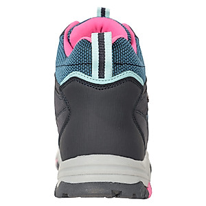 Mountain Warehouse Adventurer Kids Waterproof Boots - IsoDry Navy Kids Shoe Size 4 US