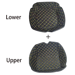 PRO-KODASKIN For Vespa GTS300 GTS 300 Rear Tail Box Pad Cargo Trunk Luggage Box Inner Container Tail Case Liner Sprint Primavera Storage Bag Protector (Upper+Bottom)