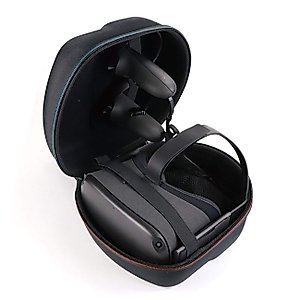 Oriolus Hard Case for Oculus Quest VR Gaming Headset and Controllers Accessories Waterproof Carrying case (Black)