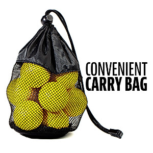 Franklin Sports Foam Practice Golf Balls - Indoor + Outdoor Training Golf Balls - Best for Chipping + Putting Practice - Official Size Golf Balls - 12 Pack